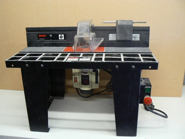 BOSCH ROUTER TABLE RT60 complete with Router £68.07 - PicClick UK
