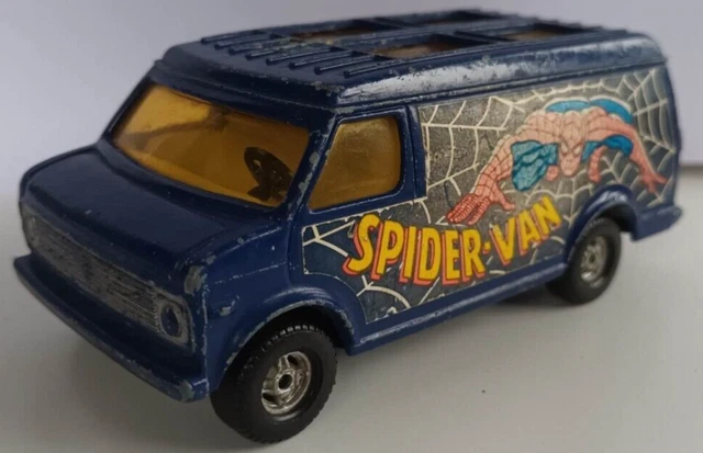 VINTAGE CORGI CHEVROLET US Spider Van Spiderman Marvel 1:32 scale £6.99 ...