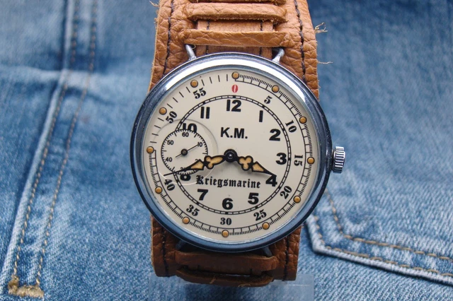 GERMAN NAVY FLEET KM KRIEGSMARINE U-BOOT BOAT MILITARY WATCH ww2 type ...