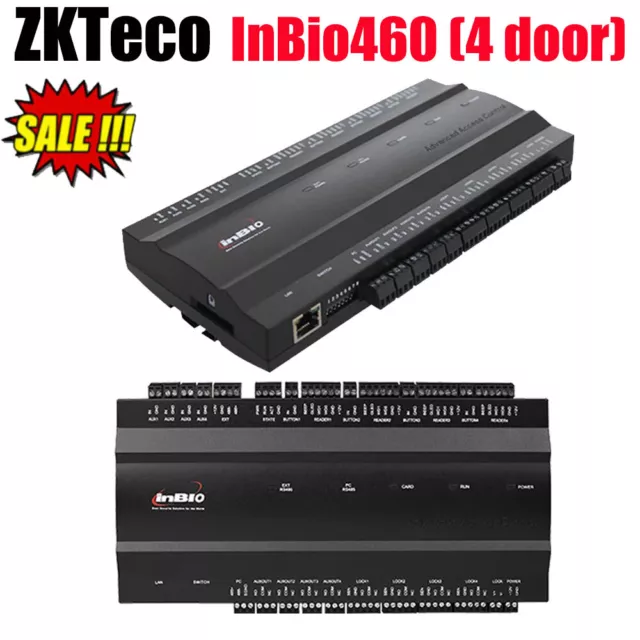 NEW ZKTECO INBIO 460 TCP/IP RS485 Access Control 4 Door Multifunction ... NEW ZKTECO INBIO 460 TCP/IP RS485 Access Control 4 Door Multifunction ...