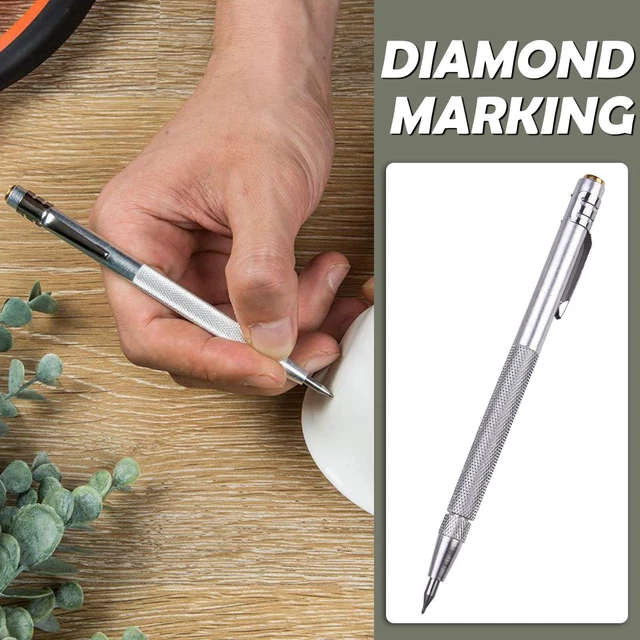 SCRIBE UTILITY TUNGSTEN Carbide Tip Scriber Marking Tool+Magnet General ...