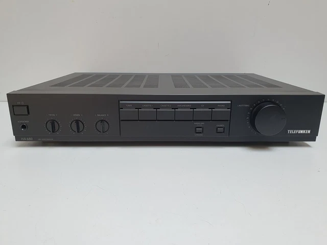 TELEFUNKEN HA 680 AMPLIFIER Voll-Verstärker Defekt als Ersatzteile High ...