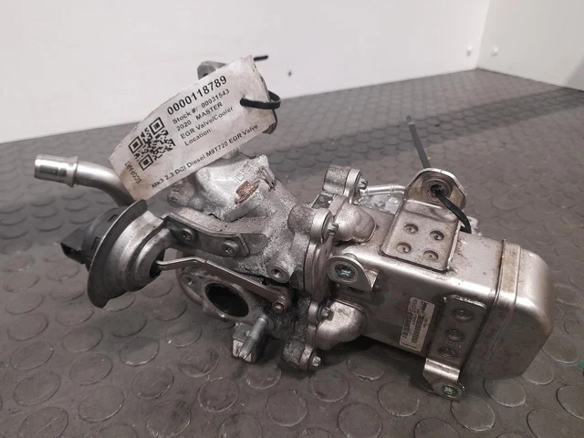 2020 RENAULT MASTER 2.3L Diesel EGR VALVE / COOLER Mk3 147353457R £100. ...