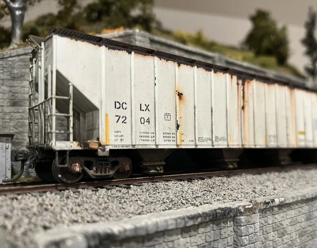 RAPIDO TRAINS 157008A HO Scale Procor 5720 Covered Hopper DCLX Dow ...