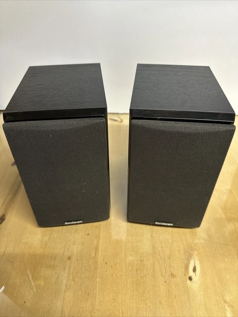 SANDSTROM SHFUSB10 MICRO Bookshelf Hi-Fi Stereo Speakers 50w 4ohm ...