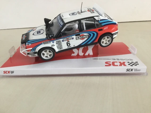 SPANISH SCALEXTRIC SCX U10246X 300 Lancia Delta Integrale Rally Safari ...