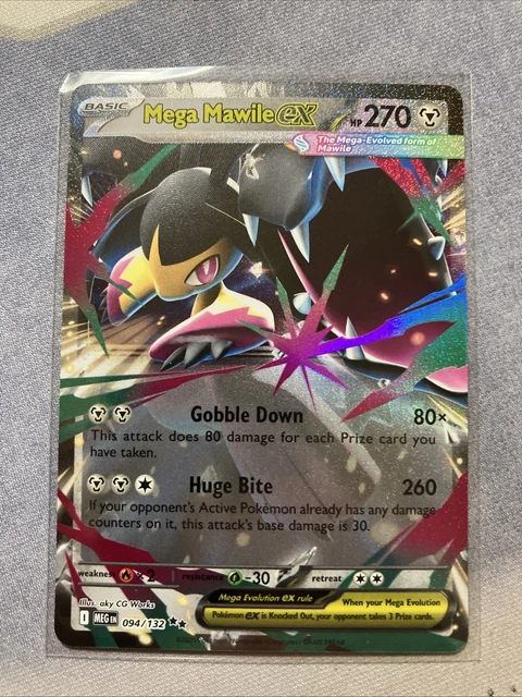POKÉMON TCG MEGA Evolution Mega Mawile EX Double Rare 094/132 £0.73 ...