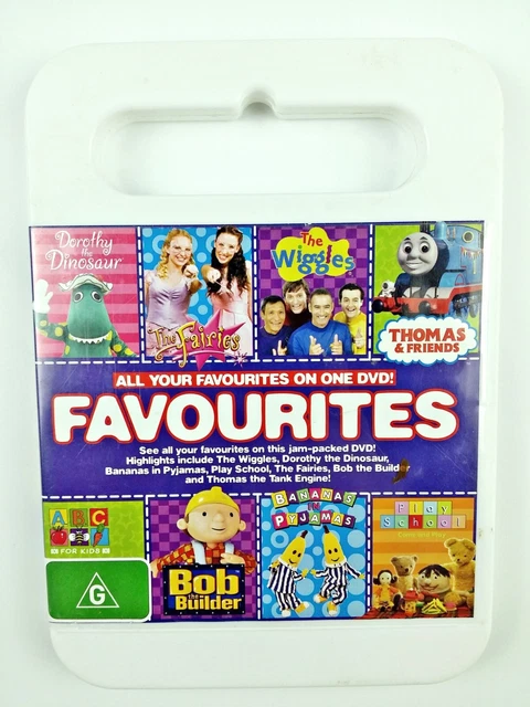 ABC FOR KIDS Favorites DVD The Wiggles + Thomas & Friends + Play School ...