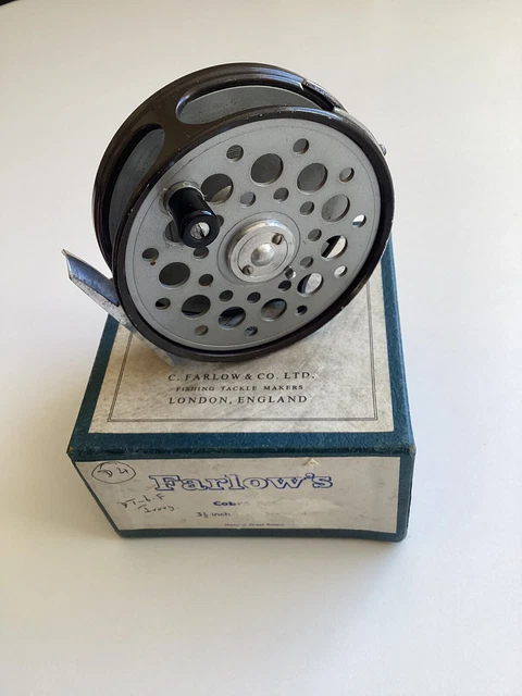 VINTAGE FARLOW’S COBRA 3 1/2" Fly Reel With Original Box £45.00 ...