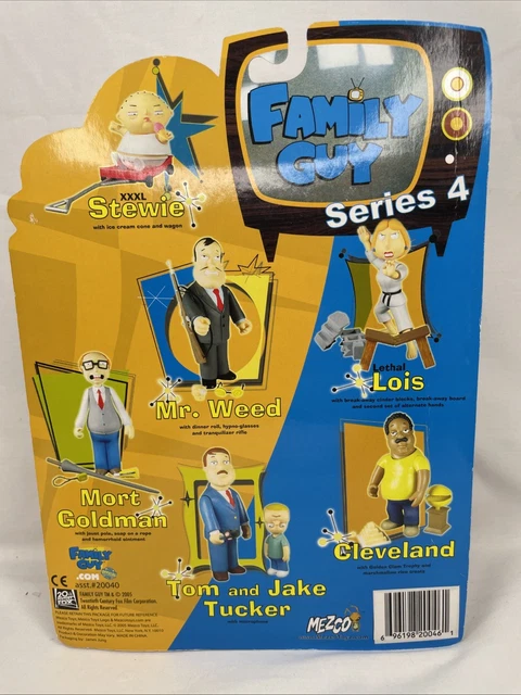 FAMILY GUY MR. Weed Action Figure Series 4 Mezco Toys Brand New! $22.99 ...