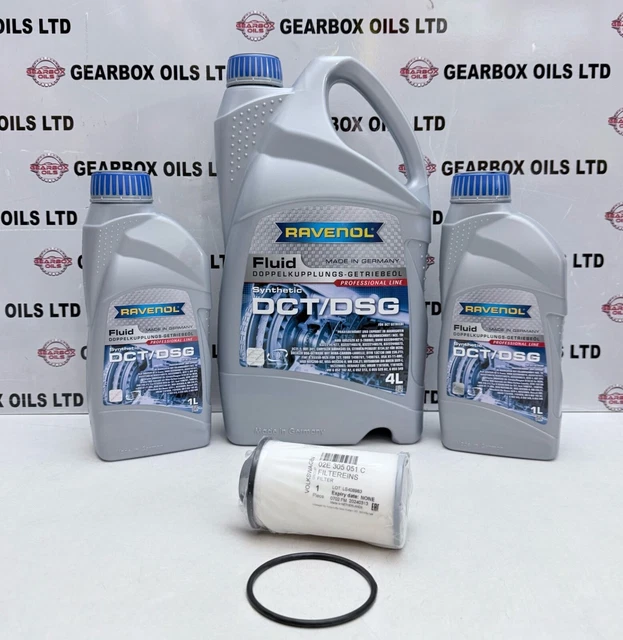 VW PASSAT CC 6 Speed 02E Dq250 Auto Gearbox Ravenol Dct 6L Oil Oem ...