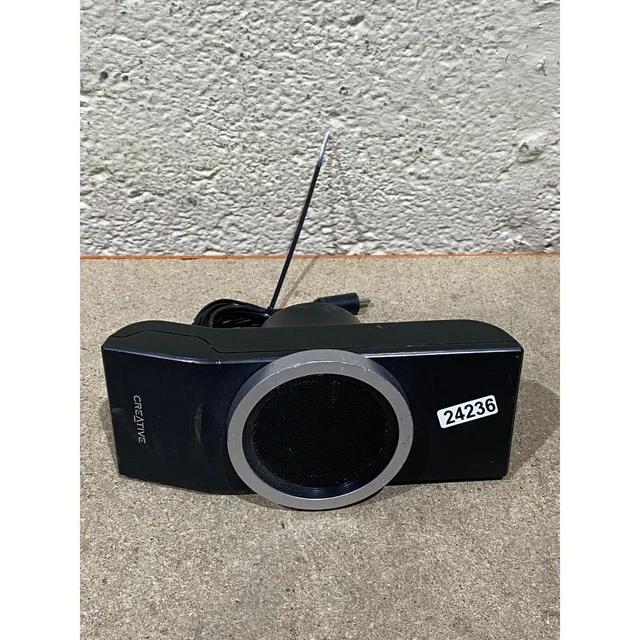 CREATIVE SINGLE SURROUND Speaker Black Corded Wall Mountable for ...