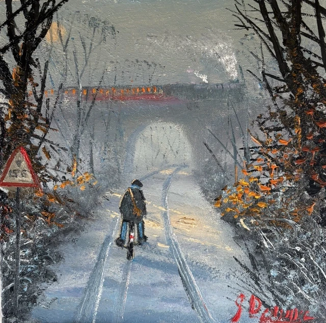 JAMES DOWNIE 30x30 Cm Original Oil Painting In the Morning $254.13 ...