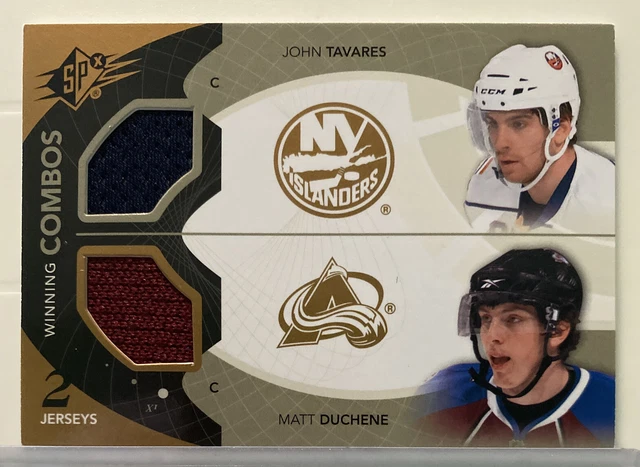 2010-11 COMBOS GAGNANTS SPx #WC-TD John Tavares/Matt Duchene EUR 8,21 ...