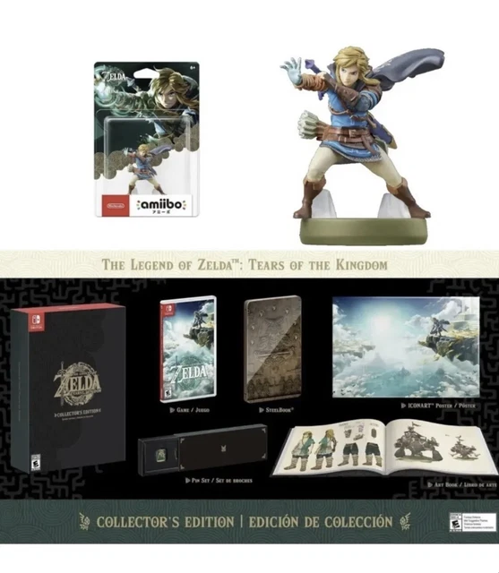 THE LEGEND OF Zelda: Tears of the Kingdom(Nintendo Collectors Edition)+ amiibo £165.00 - PicClick UK
