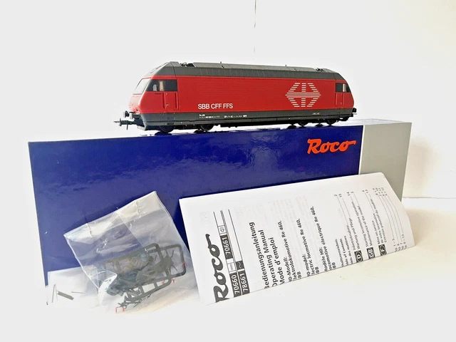 ROCO HO LOCOMOTIVE ÉLECTRIQUE Re 460-068 SBB CFF FFS DIGITAL SON REF ...