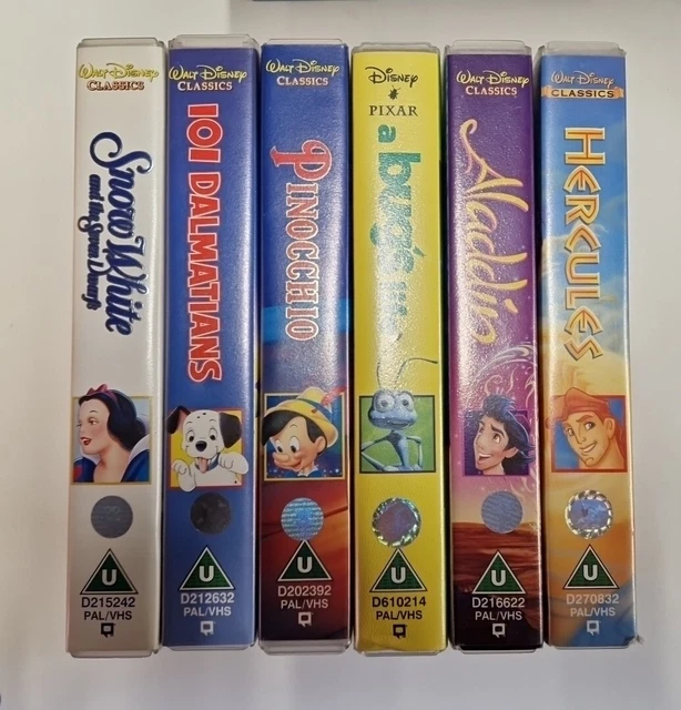 DISNEY VHS BUNDLE £4.99 - PicClick UK