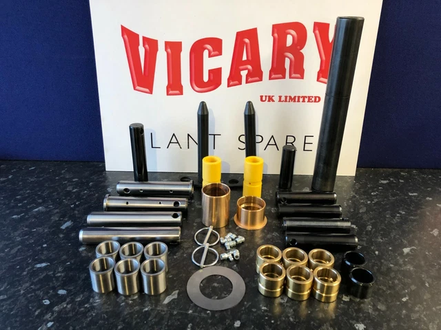 JCB PARTS BUSH And Pin Repair Kit For Mini Digger 8014 8016 8018 8020 £ ...