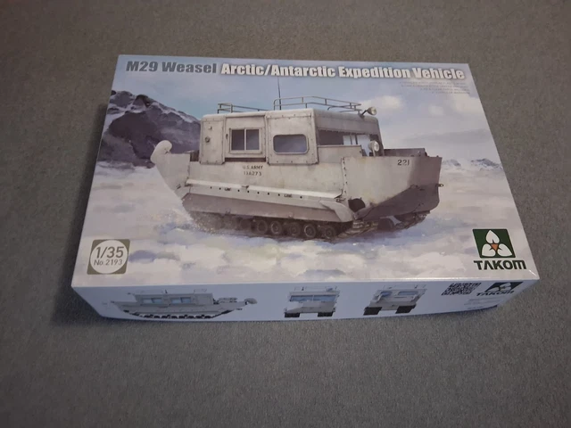 TAKOM 2193 M29 Weasel Arctic/Antarctic Expedition Vehicle 1:35 EUR 21 ...
