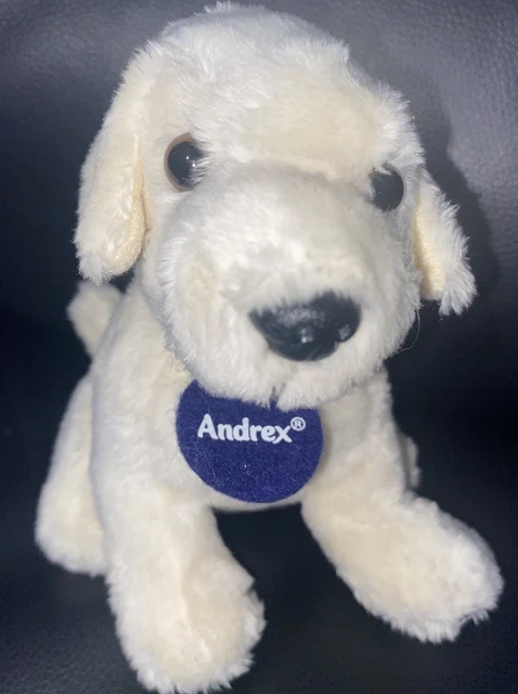 ANDREX PLUSH PUPPY Dog Soft Toy 6-inch Golden Labrador Cute £6.50 ...