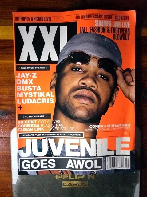 XXL MAGAZINE ISSUE #29 Sept. 2001 Juvenile Cover - 4th Anniversary ...
