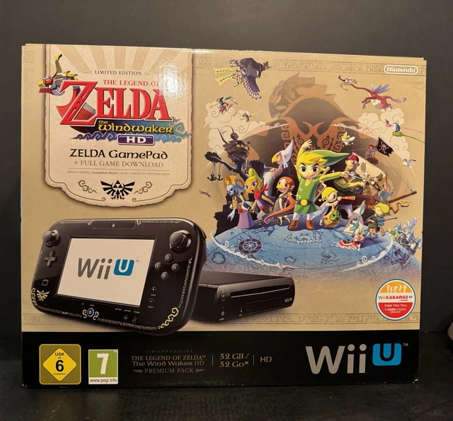 CONSOLE NINTENDO WIIU Pal Pack Edition Limitée Zelda The Wind Waker EUR ...