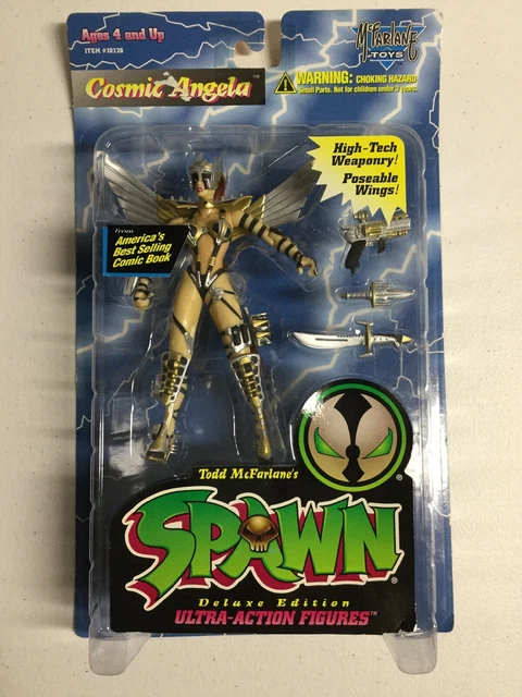 FIGURINE ARTICULÉE SPAWN Cosmic Angela Deluxe McFarlane Toys 1995 Image ...