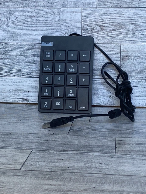 USB 19 KEYS ONN Numeric Number Pad Keypad Keyboard Laptop Notebook $9. ...