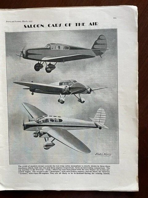 POPULAR FLYING THE National Aviation Paper March 1933 $25.00 - PicClick CA