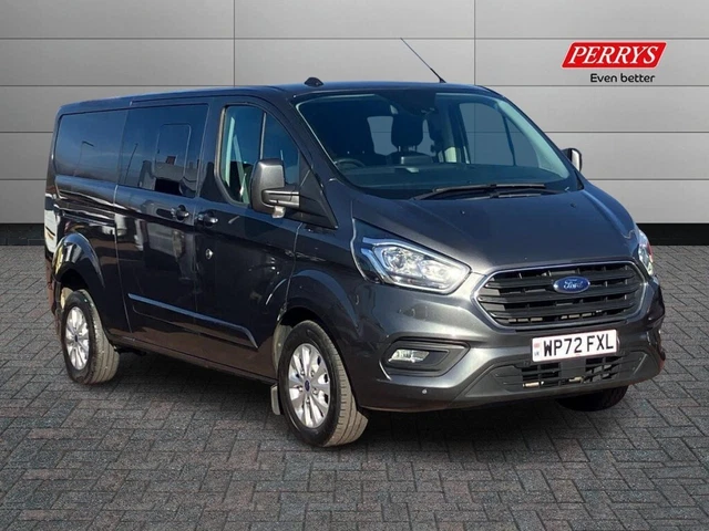 FORD TRANSIT CUSTOM 320 2.0 EcoBlue 170ps L2 D/Cab Limited Van Auto ...