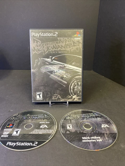 NEED FOR SPEED: Most Wanted -- Black Edition PlayStation 2 PS2 + Bonus ...