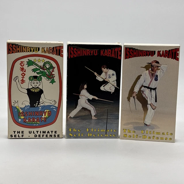 ISSHINRYU KARATE THE Ultimate Self-Defense Weapons Katas VHS Tape Vol ...