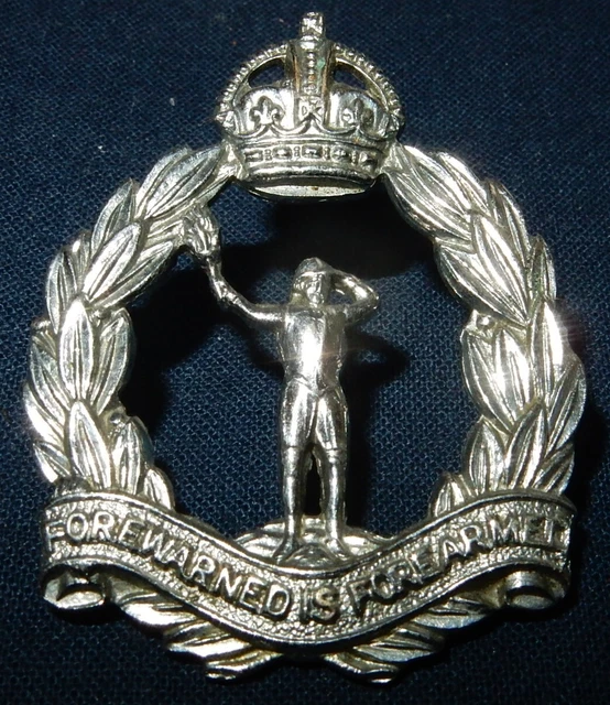 WW2 ORIGINAL OBSERVER Corps Regiment Military Cap Badge World War Ii ...