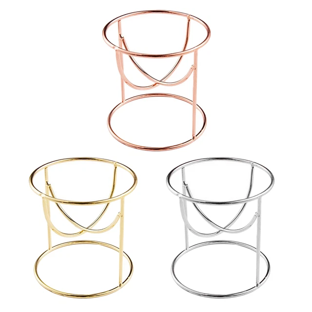 METAL CRYSTAL BALL Display Stand Sphere Mineral Display Rack Holder ...