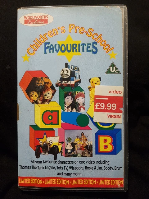 CHILDREN’S PRE SCHOOL Favourites 1993 VHS🤗 £13.95 - PicClick UK