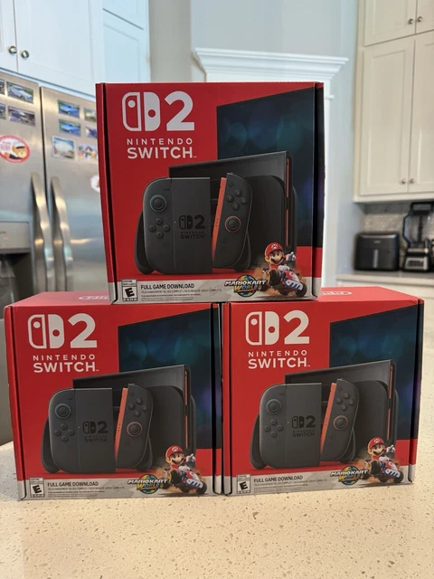 NINTENDO SWITCH 2 Console Mario Kart World Bundle $856.44 - PicClick CA