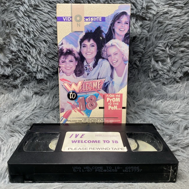 WELCOME TO 18 Movie VHS Tape Early Courtney Thorne-Smith Mariska ...