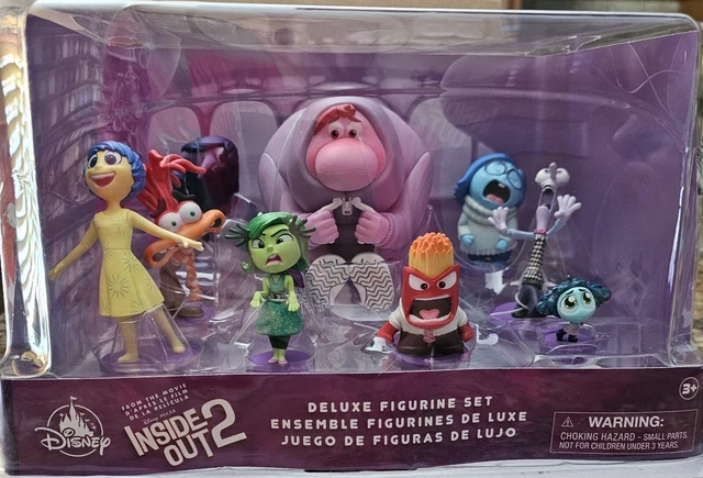 DISNEY PIXAR INSIDE Out 2 Deluxe 9 Figure Set Includes rare Figures-New ...