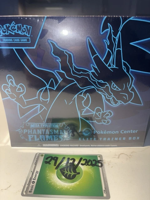 POKEMON PHANTASMAL FLAMES Pokemon Center Elite Trainer Box (PKC ETB ...