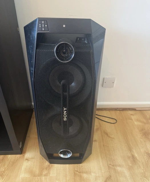 SONY STANDING SPEAKER Black Bluetooth Wireless USB Micro-USB with ...