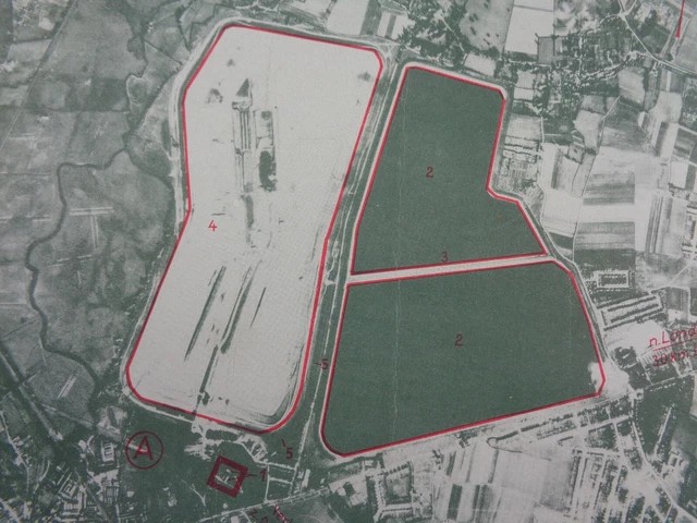 ORIGINAL WW2 GERMAN BOMBING TARGET MAP of LONDON (STAINES) WATER ...