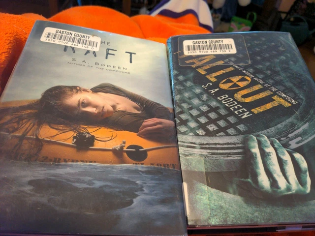 LOT OF 2 The Fallout/The Raft - By Bodeen, S. A. - Hardbacks, Young ...