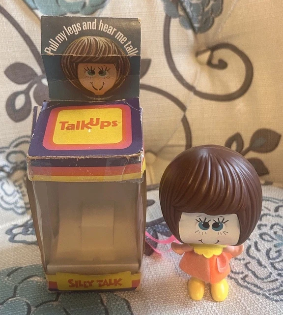 RARE VINTAGE TALK ups Doll Circa 1971 With Original Box. Burbank ...