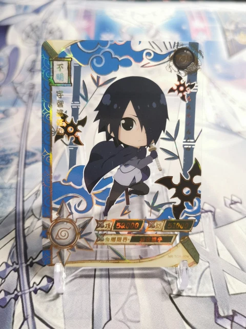 NARUTO KAYOU CCG - Sasuke Uchiha NR TGR 024 Holo Rare Anime Card $3.00 ...