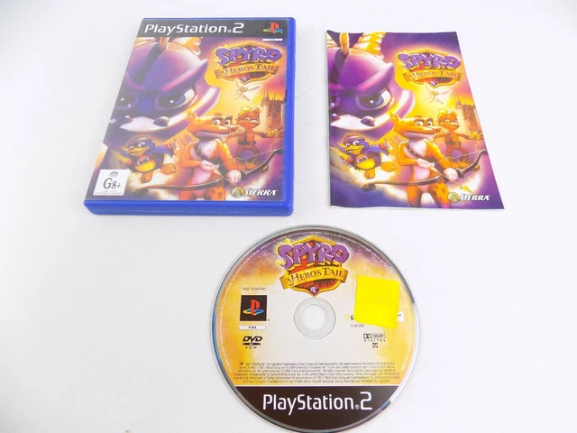 MINT DISC PLAYSTATION 2 Ps2 Spyro: A Hero's Tail Free Postage £14.58 ...
