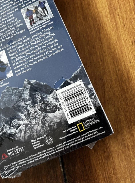THE MAKING OF Everest (IMAX) On Location In The Death Zone New VHS Tape ...