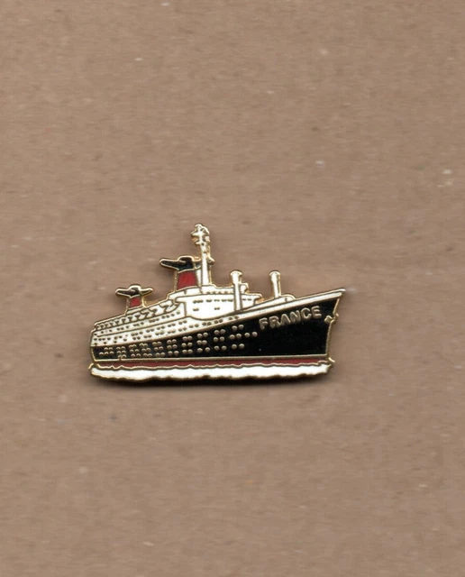 PIN'S BATEAU / paquebot France (EGF doré signé Tablo Paris 1992) EUR 15,00 - PicClick FR