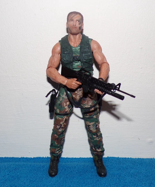 GENUINE NECA PREDATOR Jungle Patrol Dutch Arnold Schwarzenegger figure ...
