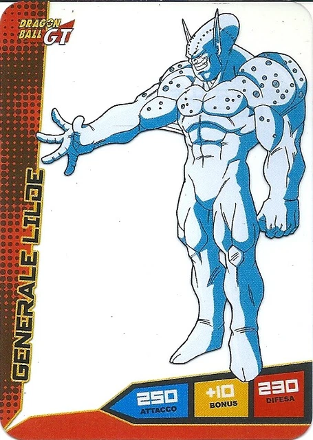 DRAGONBALL - ULTIMATE Lamincards Diramix - N° 127 GENERALE LILDE EUR 3 ...
