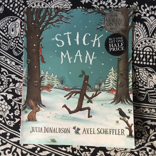 STICK MAN TENTH Anniversary Edition by Julia Donaldson (English ...